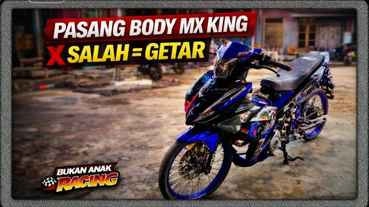 Cara Memasang Body Yamaha MX King dengan Benar | Anti Getar & Rapi ...