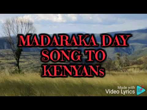 madaraka day patriotic song, tushangilie Kenya. kipenzi chetu - YouTube