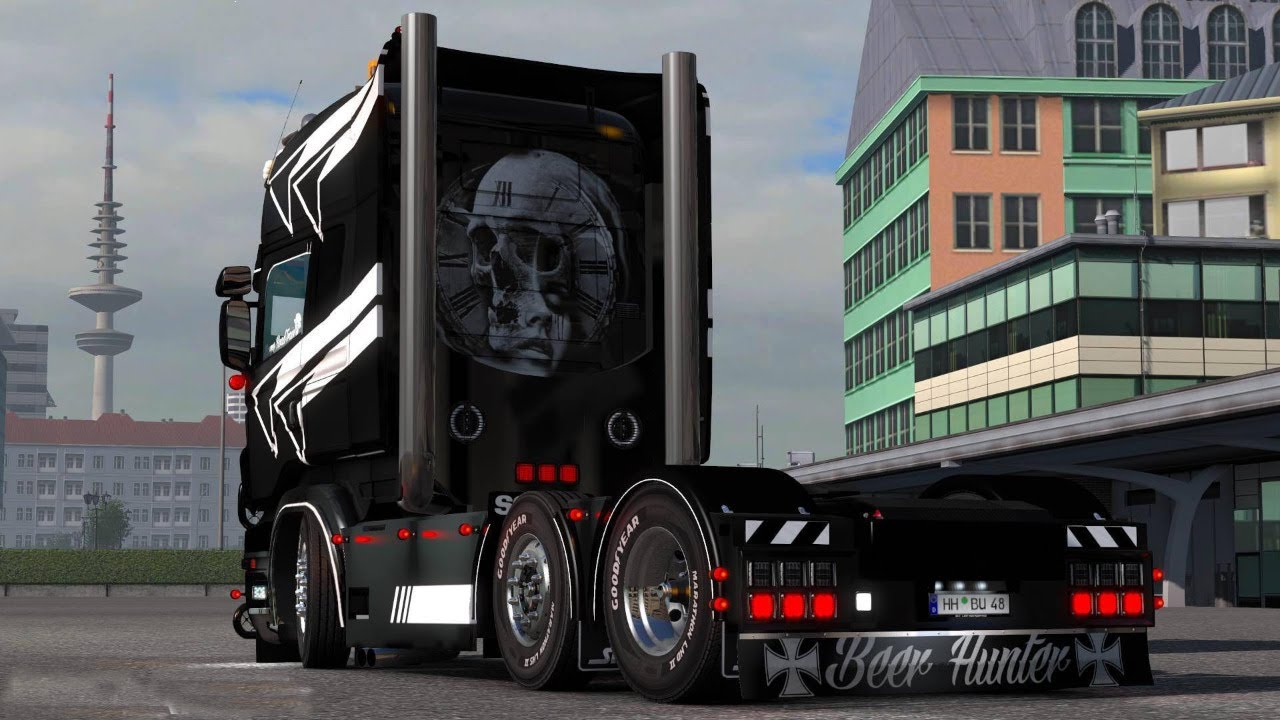 🔴 LIVE - Scania V8 open pipe V12.0 by Kriechbaum (Road to 100 subs ...