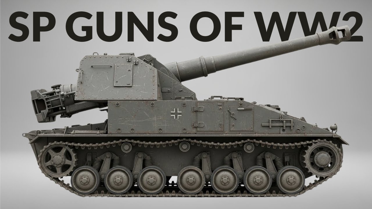Every Heavy SP Gun Used in WW2 - YouTube