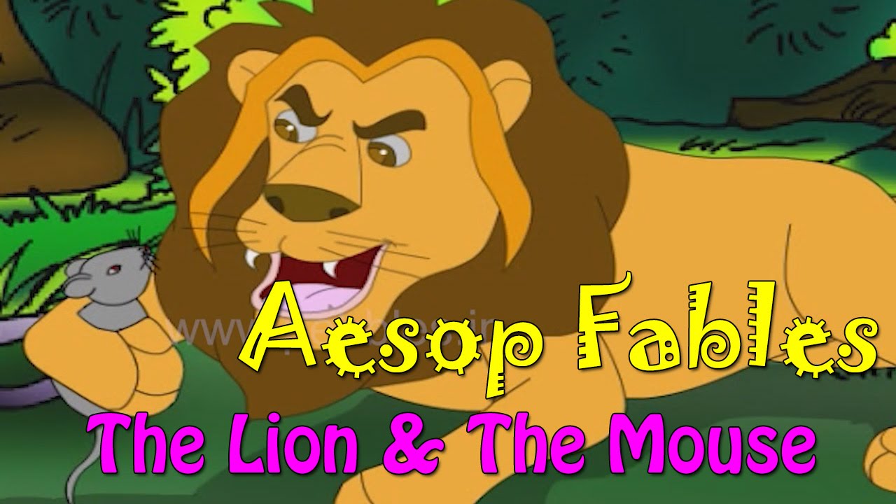 Lion & Mouse | Aesop Fables in Bengali | Aesop Bengali Stories For Kids ...