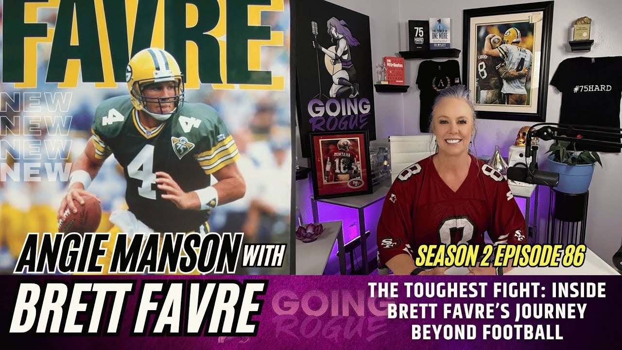 Angie Manson with Brett Favre - The Toughest Fight: Inside Brett Favre ...