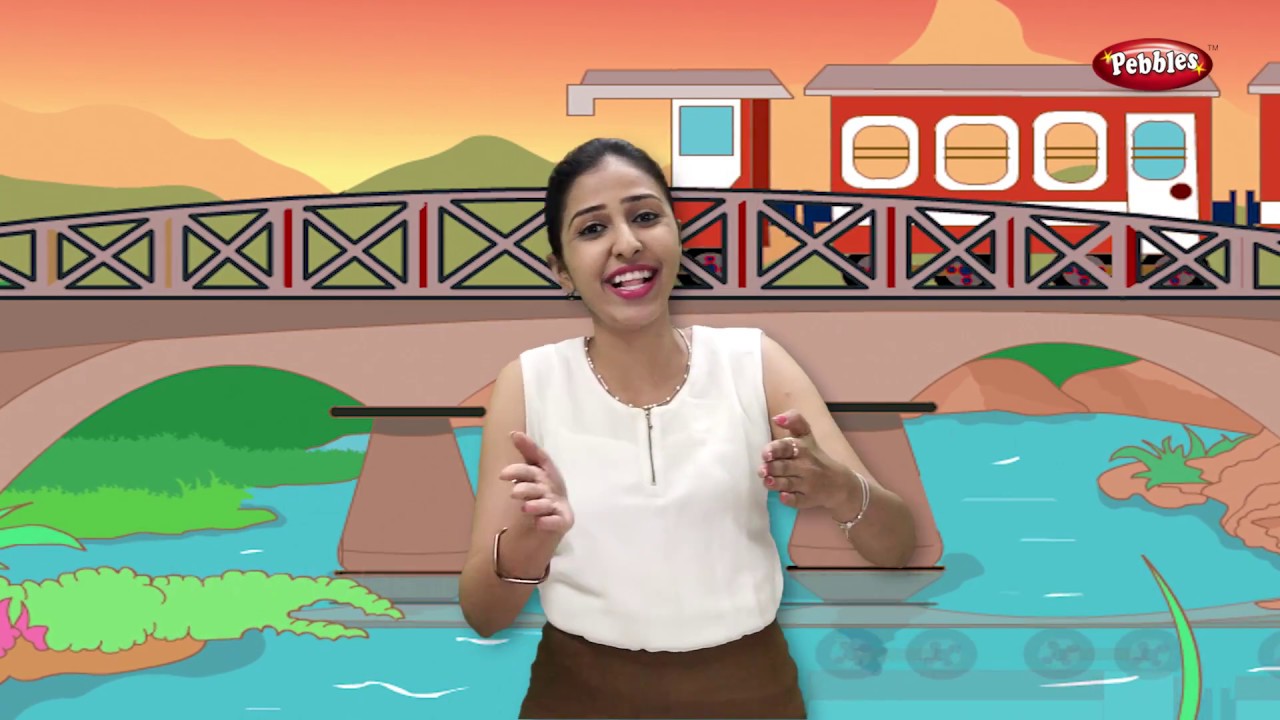 Engine Number Nine With Actions | Nursery Rhymes For Kids With Lyrics ...