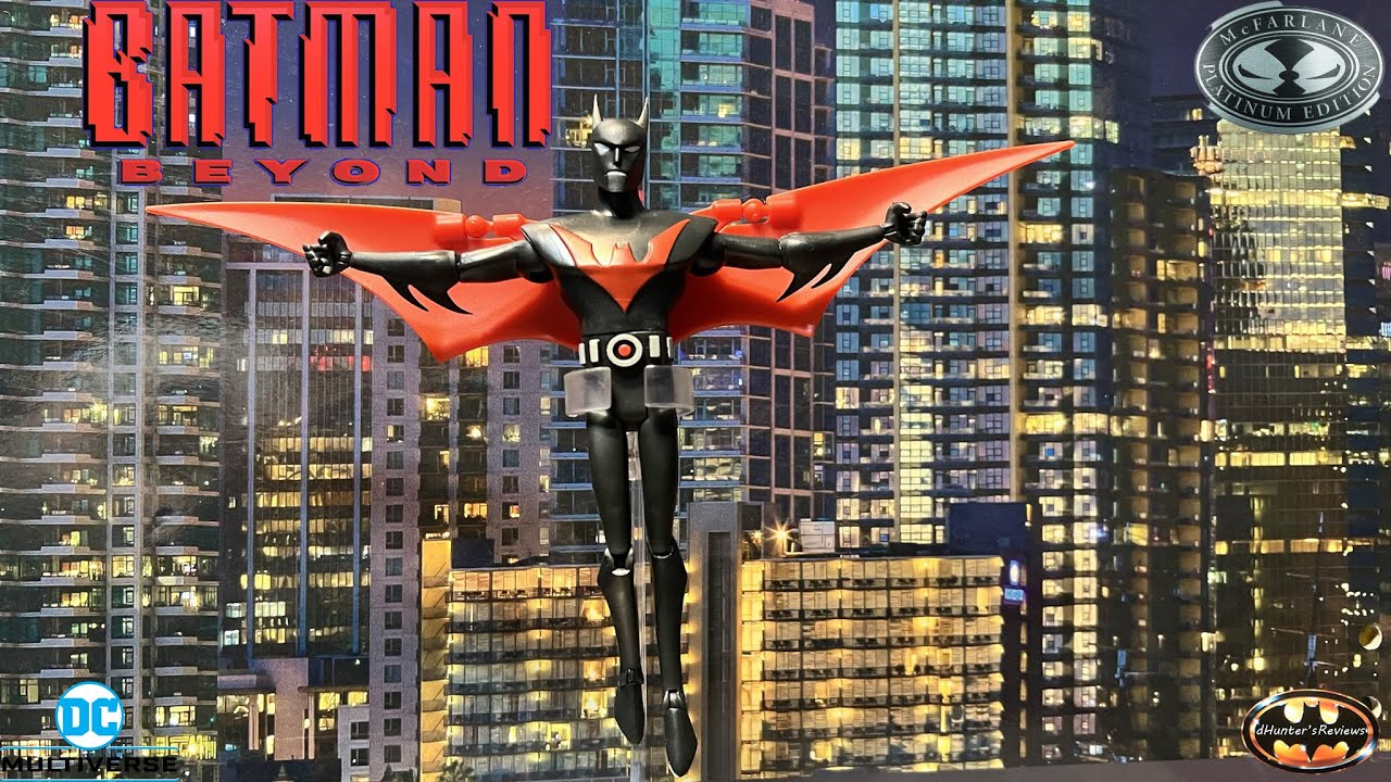 McFarlane's DC Direct Batman Beyond Batman Terry McGinnis SDCC Platinum ...