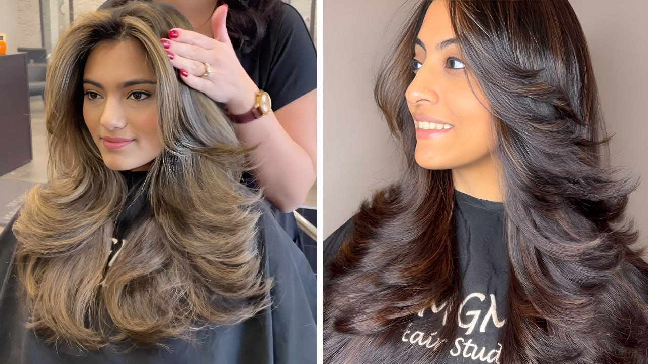 COUPE DE CHEVEUX LONG FEMME - COUPE CHEVEUX DÉGRADÉ LONG - ANNE BLANC ...