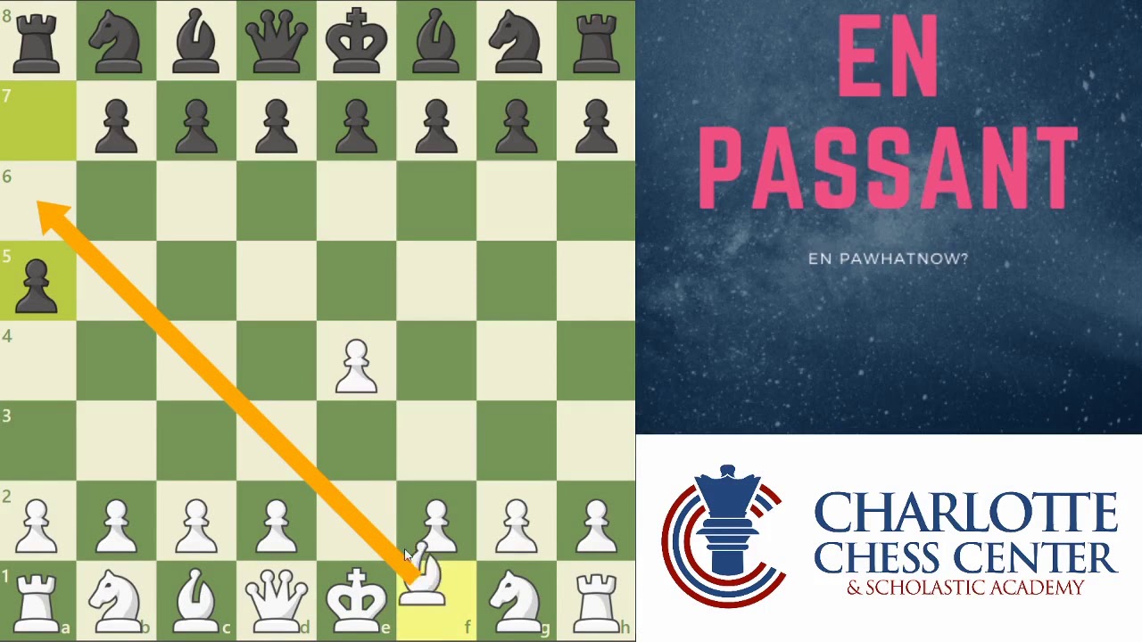 Beginner Chess Lessons: En Passant - YouTube