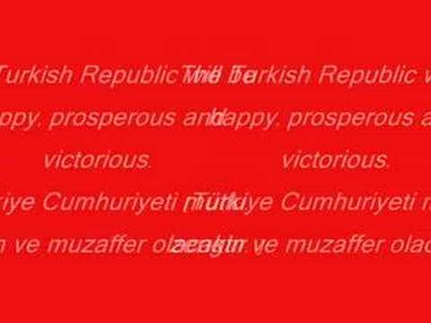 Turkey-national anthem..istiklal marşı - YouTube