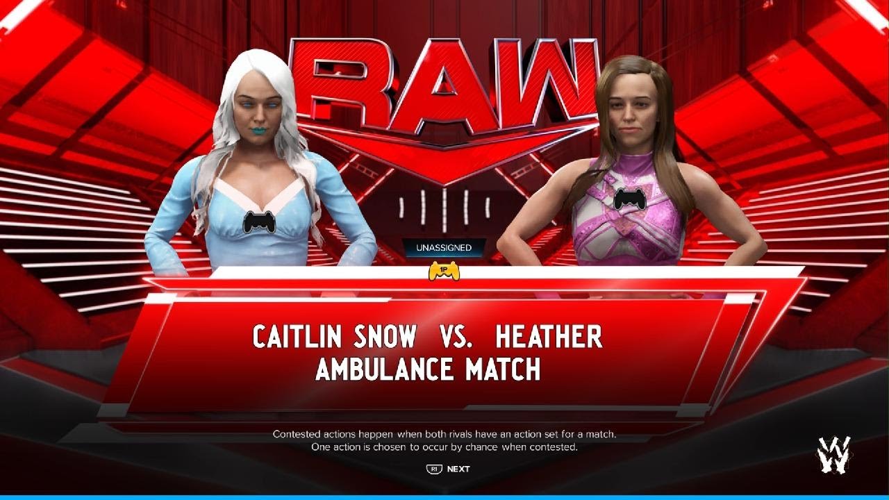 AWA Monday Night dawn: Heather vs caitlin snow. Amblance match - YouTube