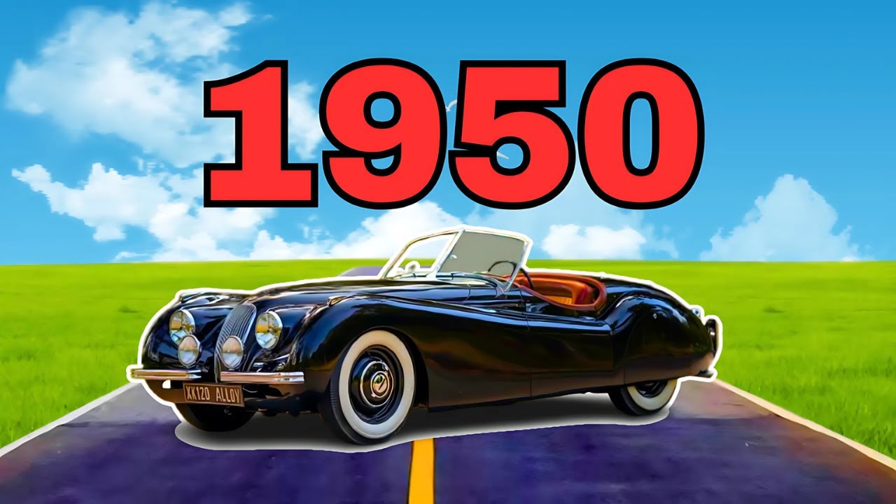 THE 5 FASTEST CARS OF THE 1950s - YouTube