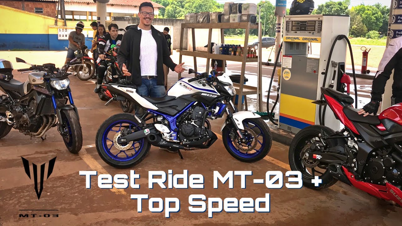 MT-03 SERÁ QUE ANDA? | TOP SPEED - YouTube