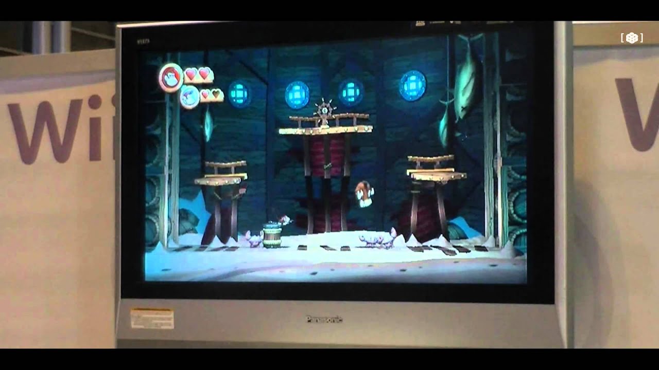 Gameplay Donkey Kong Country Returns para Wii - YouTube