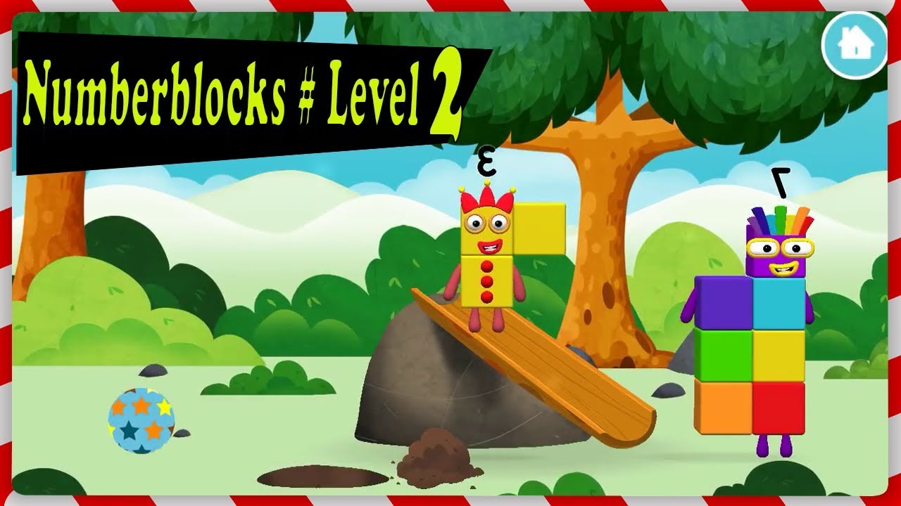 😍😁👸 Numberblocks - Level 2 😹😻🙉 Playing Slides and How to Unlock a ...