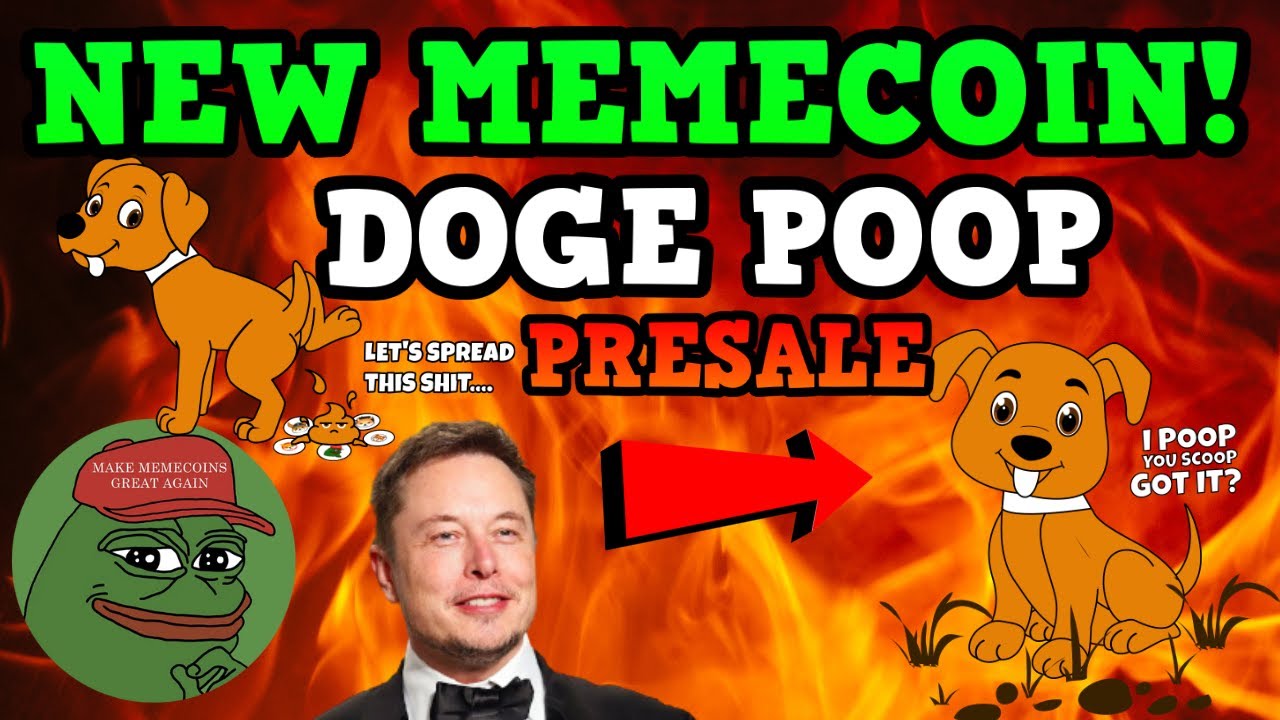 NEW Doge Poop MEME Token Pinksale Fair Launch LIVE! 🚀 Doge, Poop, Pepe ...