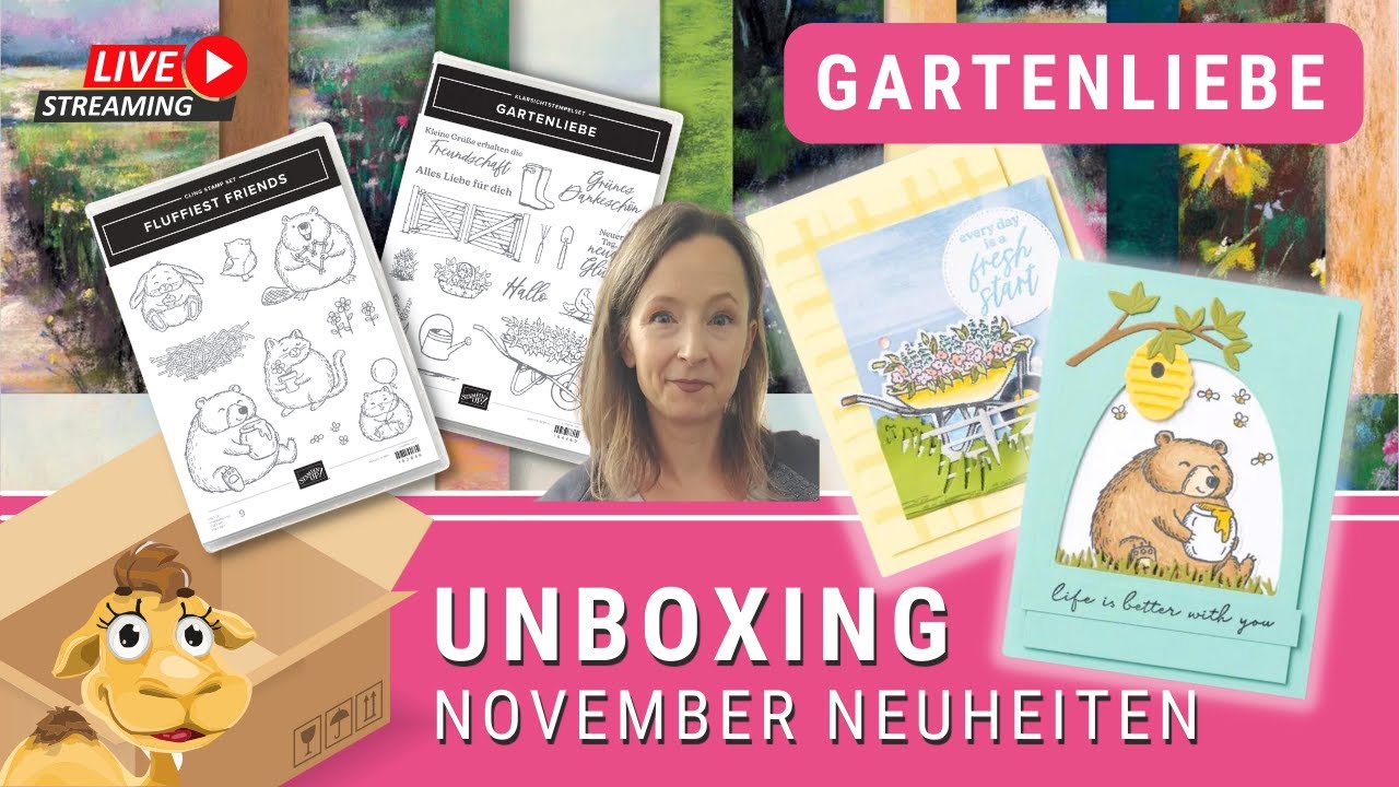 Stampin´ Up! 2023 UNBOXING | Preorder Gartenliebe, Tiere und süße Bienchen mit vielen Beispielen ...