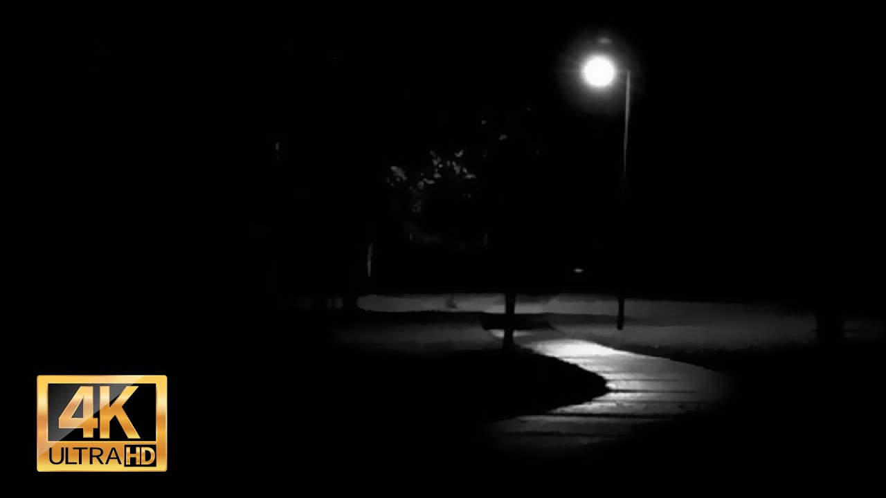 【4K】3AM Walk in a Endless Dark Path | Dark Ambience ASMR - YouTube
