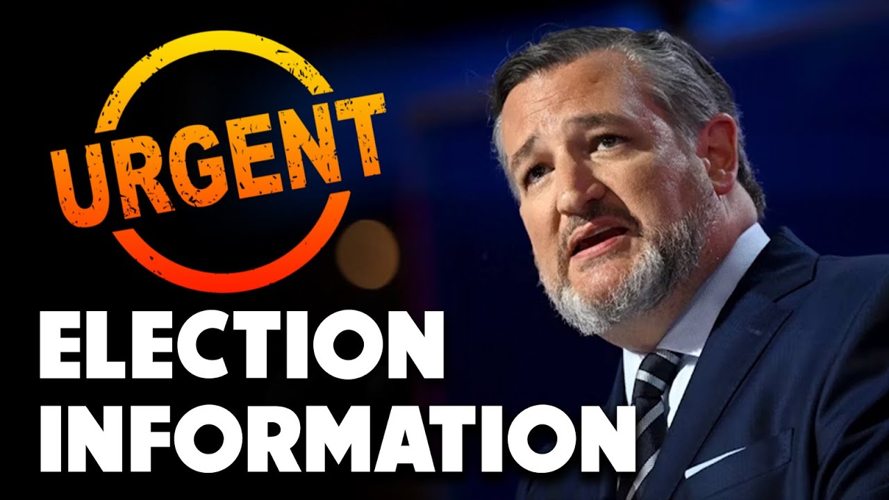 URGENT Election Information 10/29/2024 - YouTube