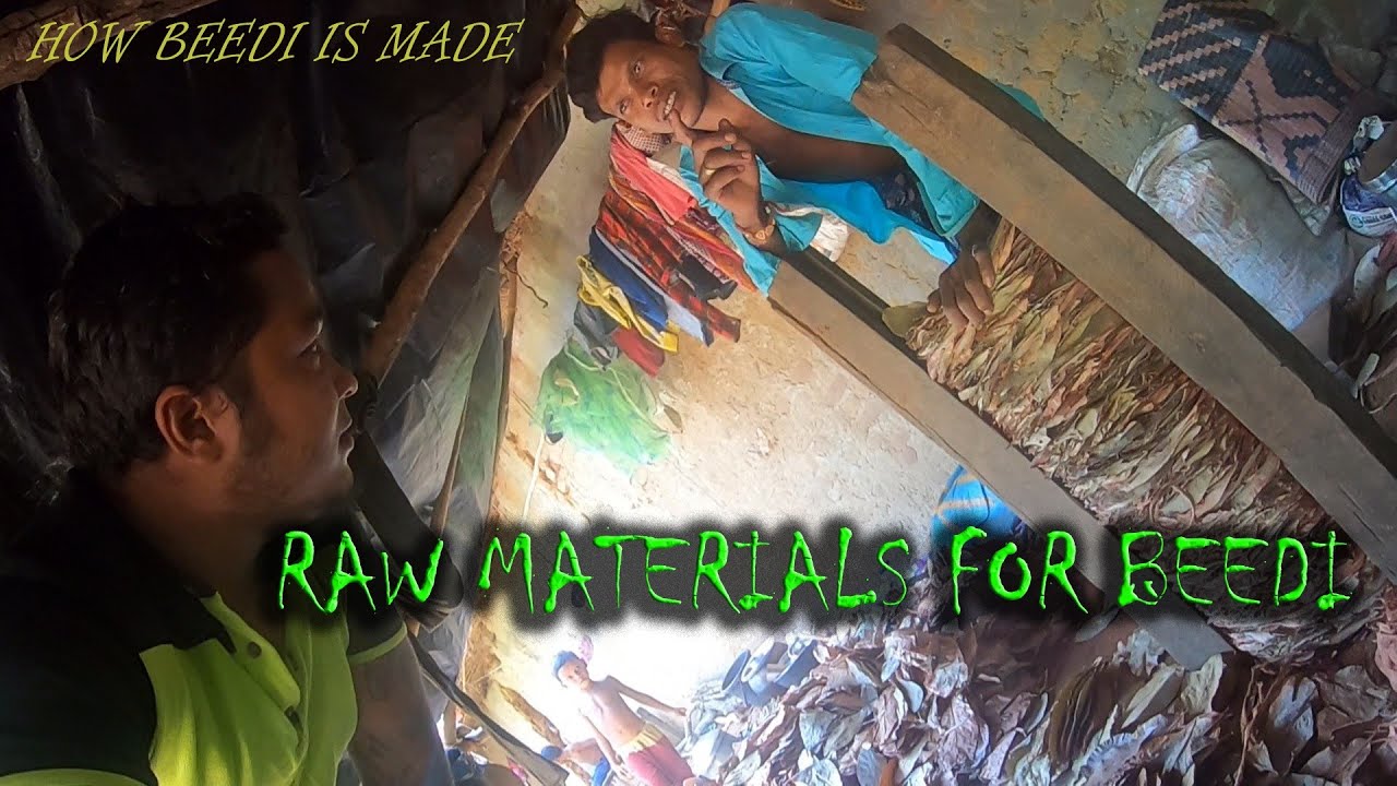 Raw Materials Used for BEEDI making - YouTube