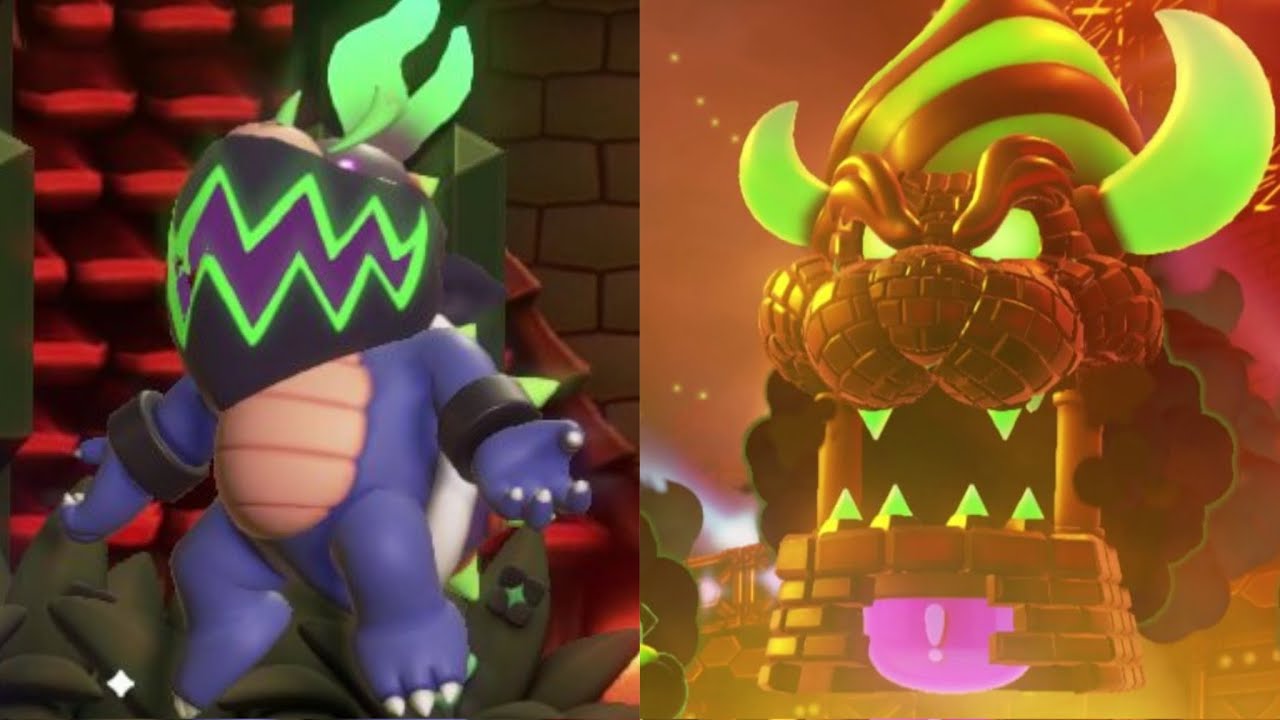 Super Mario Bros. Wonder - All Boss Battles & Ending/Credits - YouTube