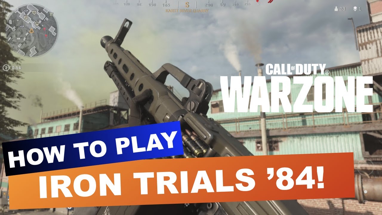 How to play Iron Trials 84! Call of Duty Warzone - YouTube