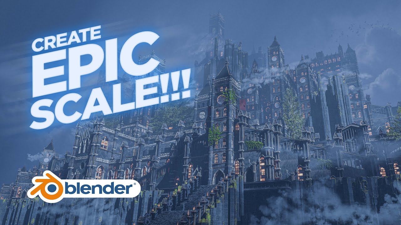 Creating an Epic Scene in Blender | Timelapse Commentary - YouTube