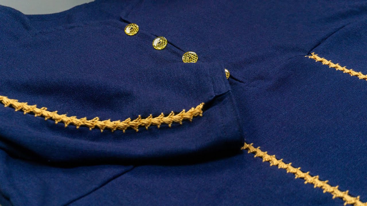 Guide to Make RANDA PATTERN Yourself - DIY Fashion Dress - YouTube