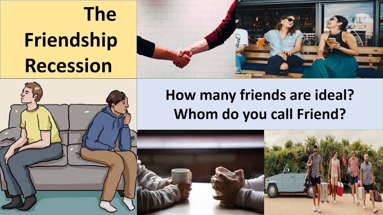 Friendship Recession | The Great Friendship Drought - YouTube
