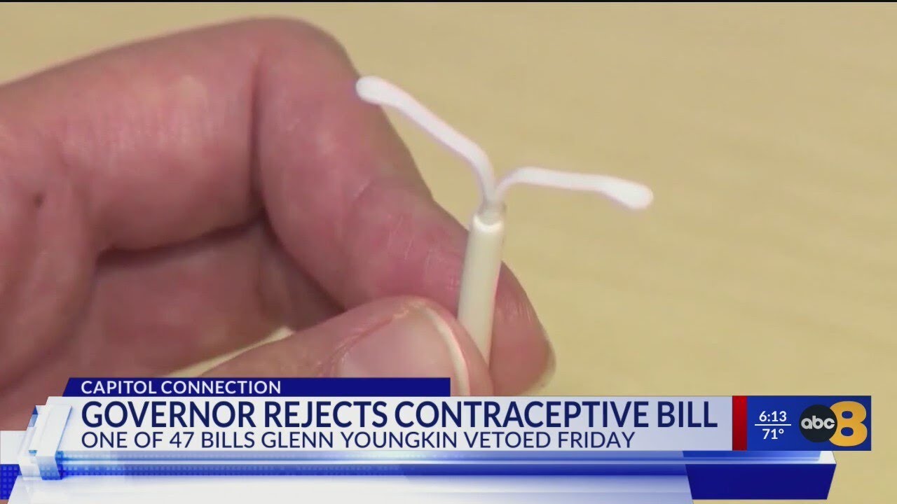 Pro-choice advocates speak on Gov. Youngkin vetoing contraceptive bill ...