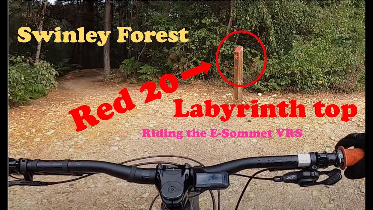 Swinley Forest Red 20 aka Labyrinth top section - YouTube