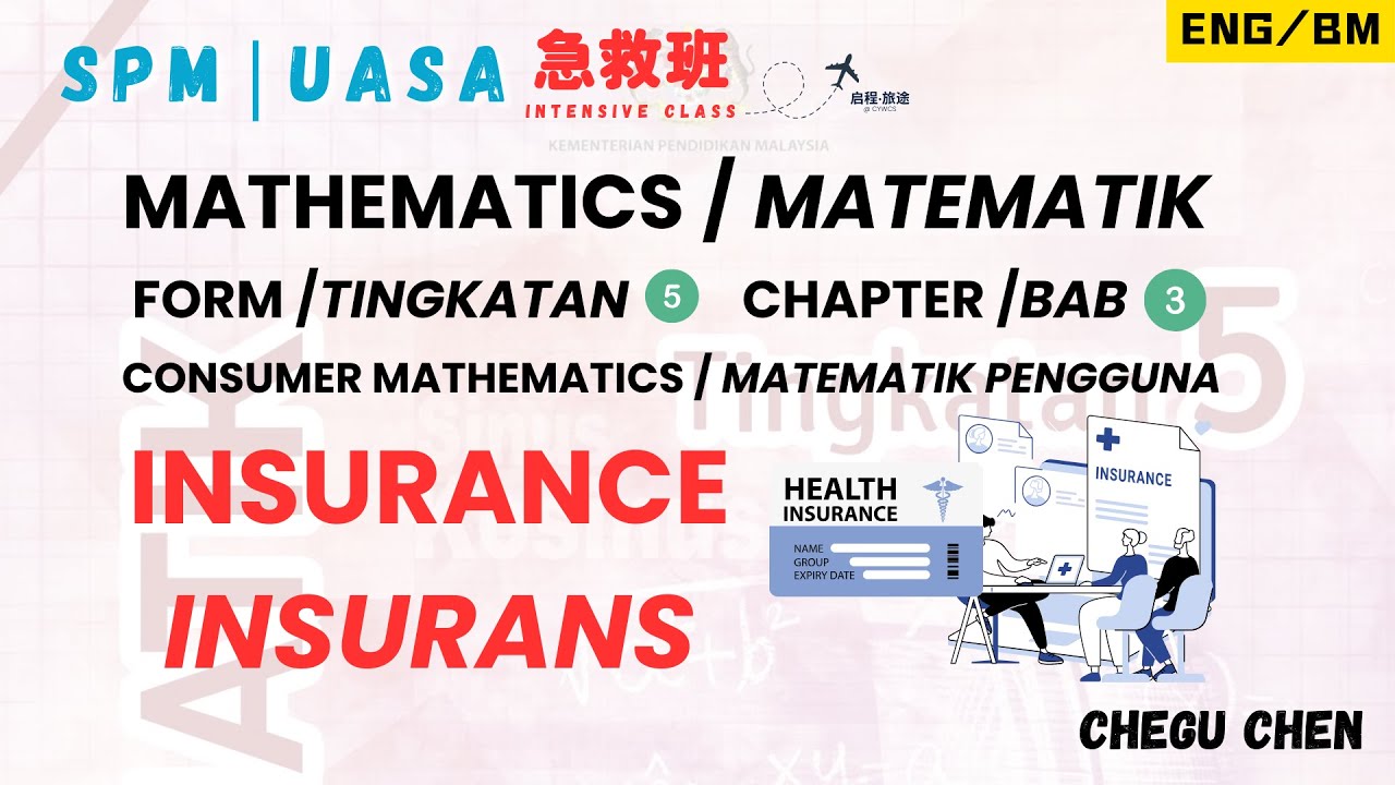 MATHEMATICS FORM 5 CHAPTER 3 (ENG/BM) - YouTube