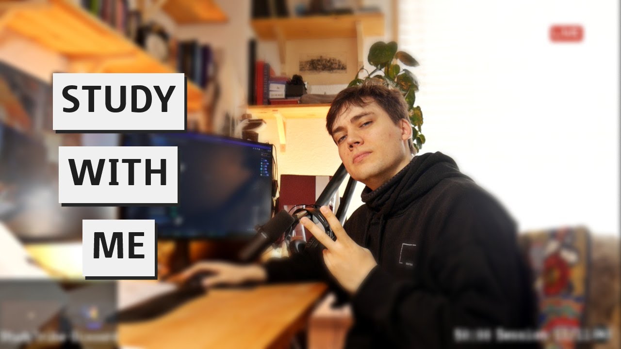 Cozy Study Stream 📚 Study With Me Live [Rain Sounds] | 50-10 Pomodoro ...