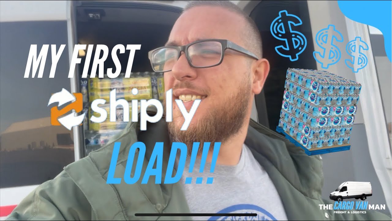 MY FIRST SHIPLY LOAD! Delivering Pallets Of Nestle Pure Life Water In My Cargo Van! - YouTube