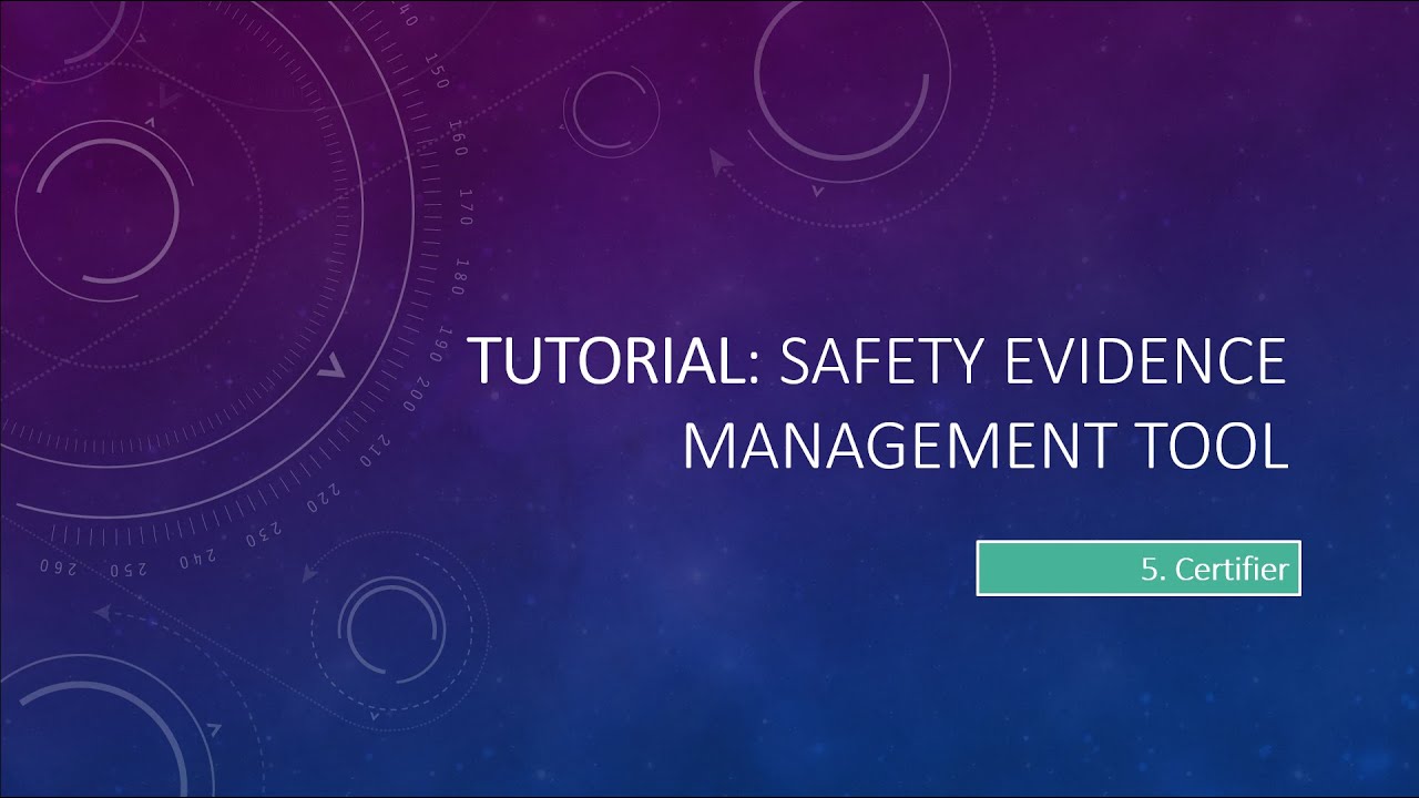 5.Certifier - Safety Evidence Management Tool Tutorial - YouTube