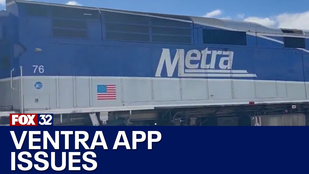 Cubic accepts responsibility for Ventra app issues after Metra fare rollout - YouTube