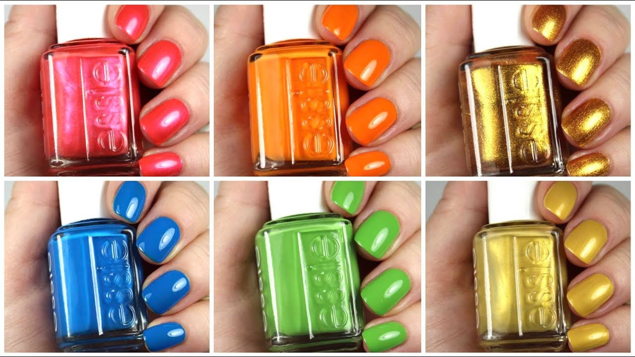 Essie Tangerine Tease Collection | Summer 2021 - YouTube