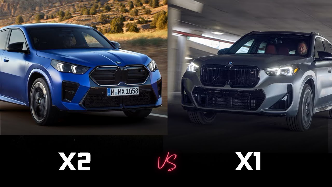 New BMW X1 vs X2 2025 - Which Luxury SUV IS Best For You? - YouTube