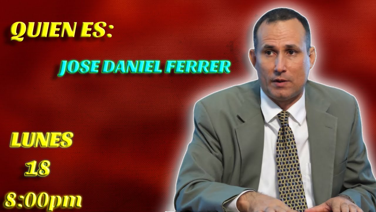 QUIEN ES JOSE DANIEL FERRER, DENUNCIAS DE CUBA UN TOQUE A MADURO Y MAS ...