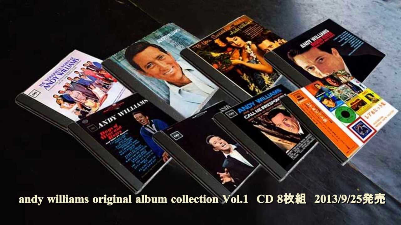 andy williams original album collection Vol.1 may each day - YouTube