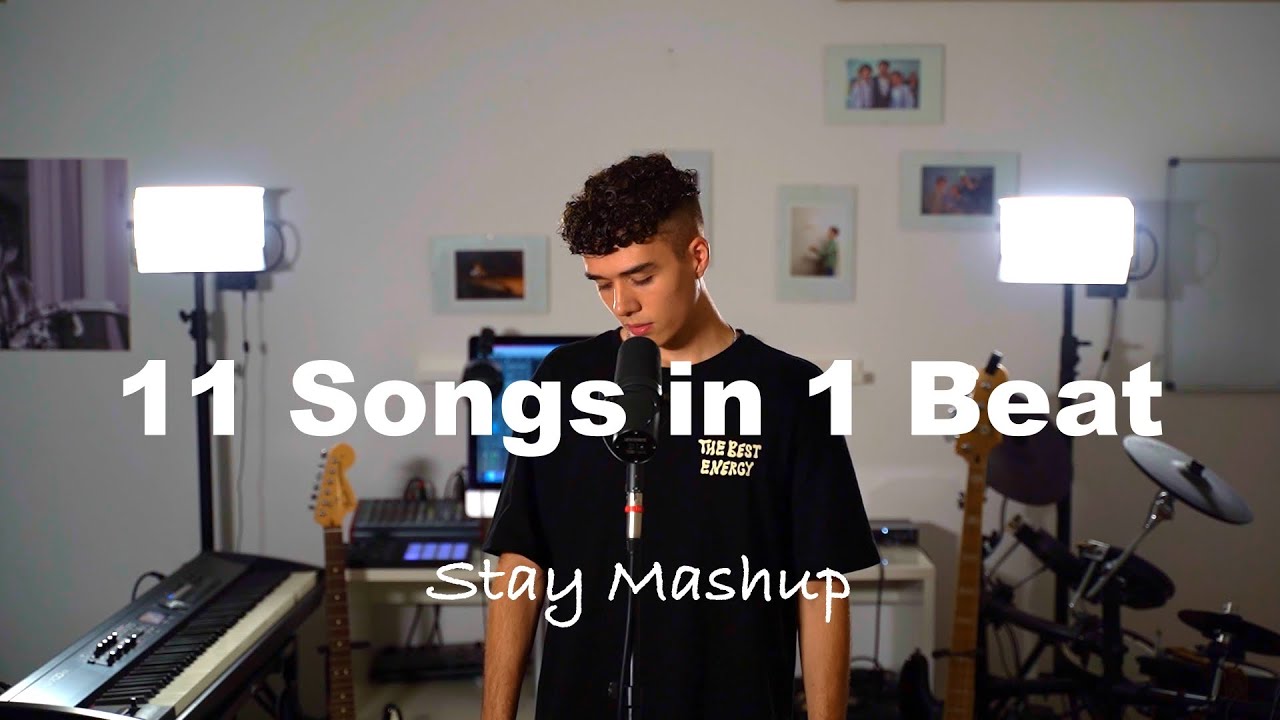 11 Songs in 1 Beat - Stay Mashup - YouTube