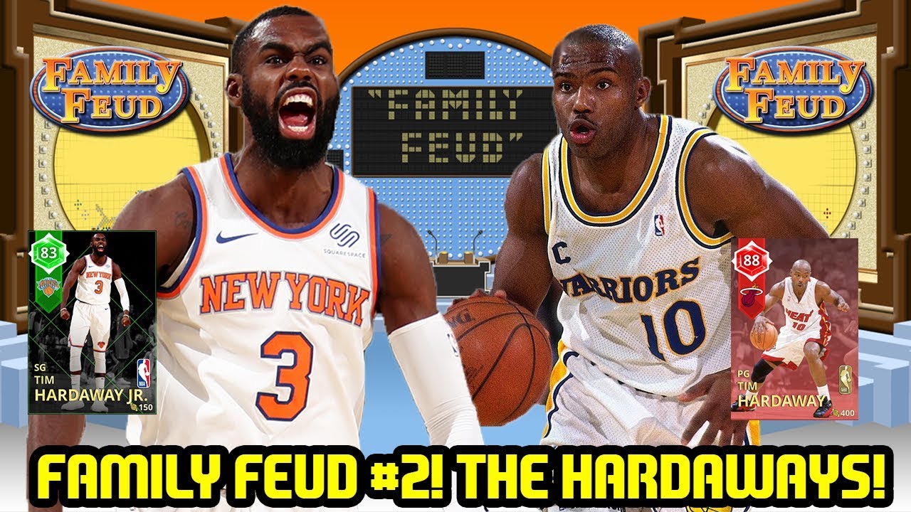 FAMILY FEUD #2! HARDAWAY FAMILY! NBA 2K18 MYTEAM SUPERMAX - YouTube