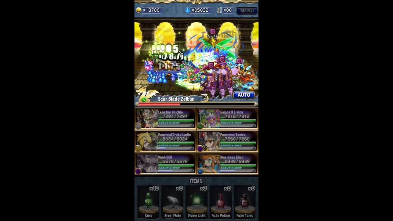 [Brave Frontier] Grand gaia chronicles atro 1 hidden talent - YouTube