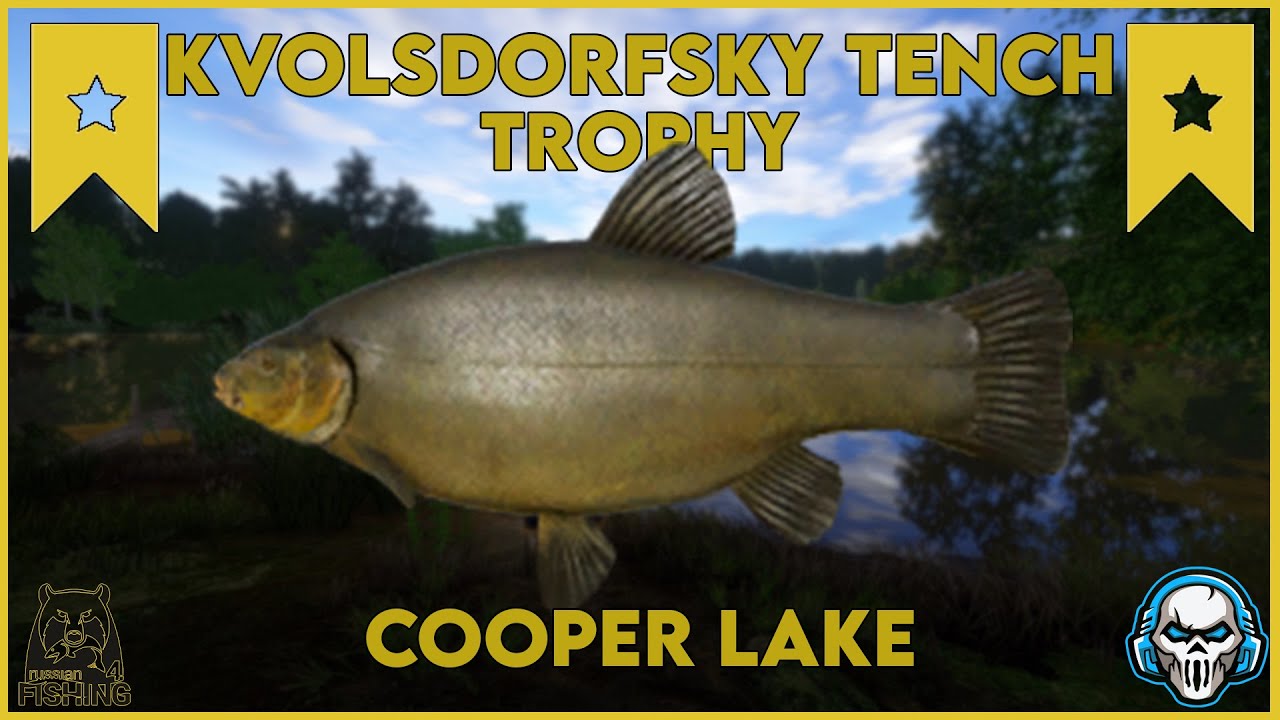 KVOLSDORFSKY TENCH TROPHY! COPPER LAKE - Russian Fishing 4 #rf4 - YouTube