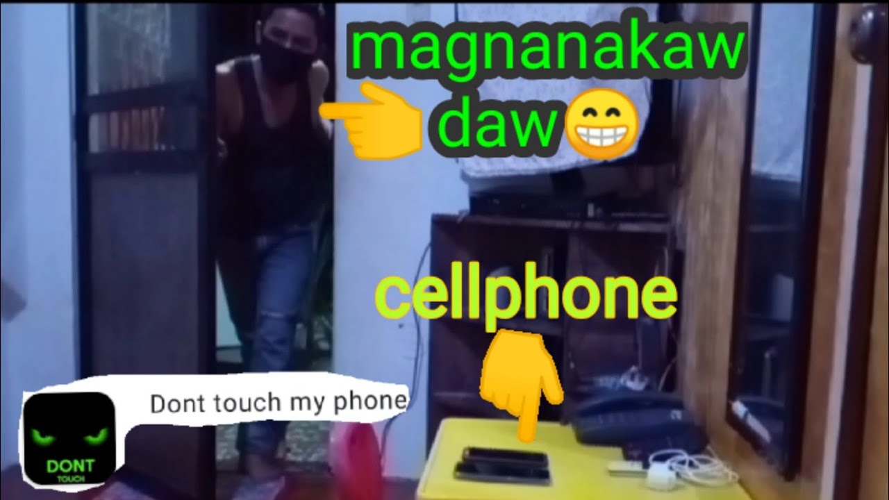 HOW TO PROTECT YOUR PHONE/ USING DONT TOUCH MY PHONE APP! - YouTube