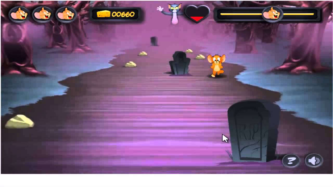 Run Jerry Run Game - Tom and Jerry Games - YouTube