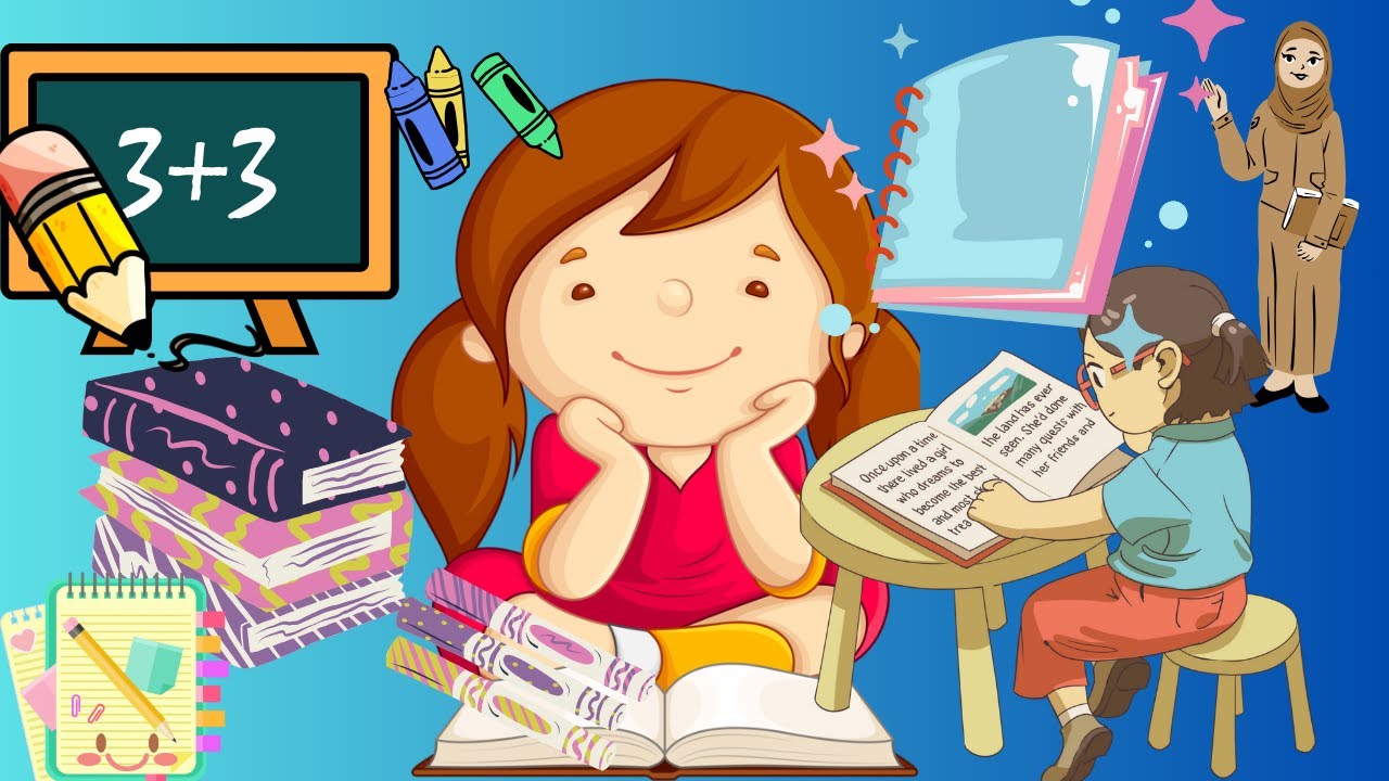 Learn Arabic school supplies names -classroom vocabulary for beginners ...