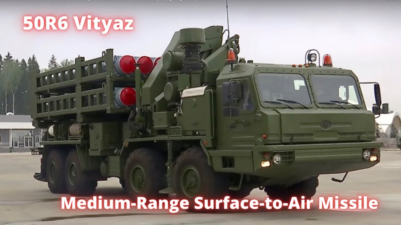 50R6 Vityaz Medium-Range Surface-to-Air Missile System - YouTube