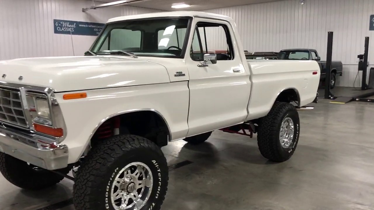 SOLD!!!! BEAUTIFUL, RESTORED 1979 FORD F150 SHORT BOX! 460 V8!! - YouTube