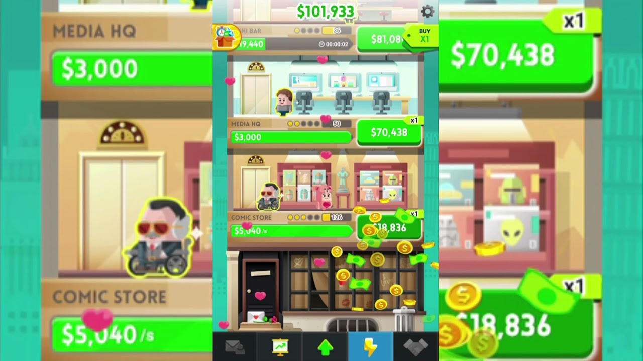 🤑 Cash Inc Fame & Fortune (iOS/Android/Iphone) | 60FPS HD Best Games ...