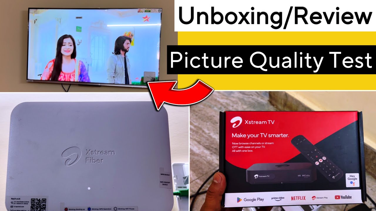 2026 ₹2500 में Free DTH + WiFi Router | Airtel Xstream Box Unboxing ...