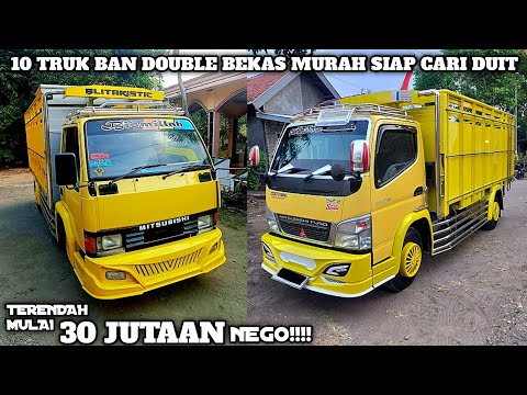 HARGA TRUK BAN DOUBLE BEKAS MURAH || MULAI 30 JUTAAN NEGO || UPDATE TERBARU 2023 || JUAL BELI TRUK