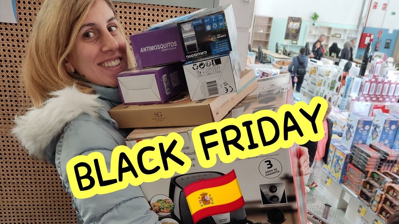 APROVEITANDO A BLACK FRIDAY NA ESPANHA 🤭 - YouTube